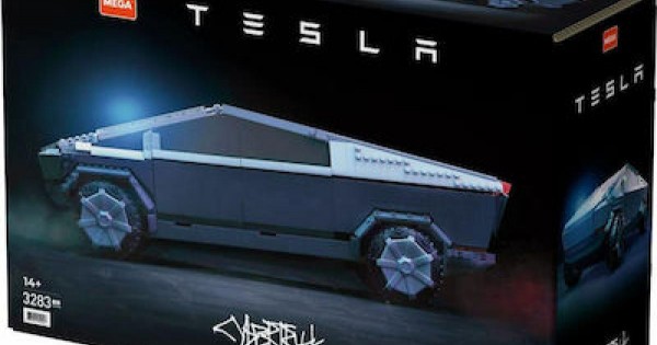 Mega Bloks Τουβλάκια Tesla Cybertruck για 14+ Ετών (3283)